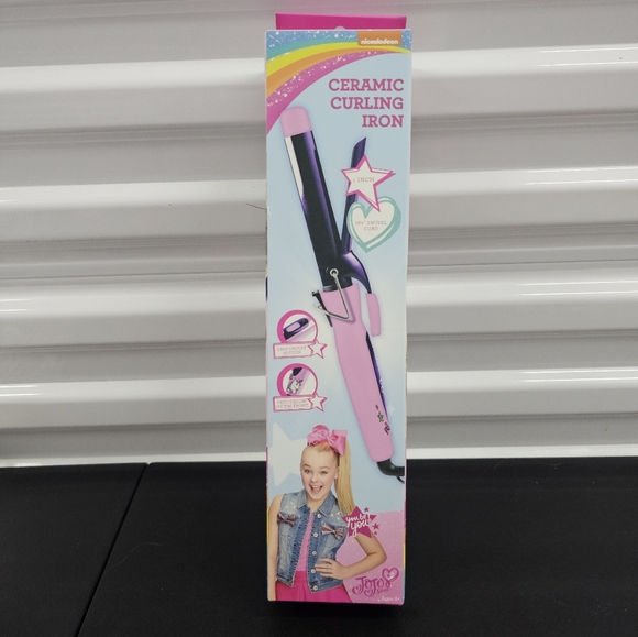 JoJo Siwa | Hair | Jojo Siwa Pink And Black Curling Iron | Poshmark